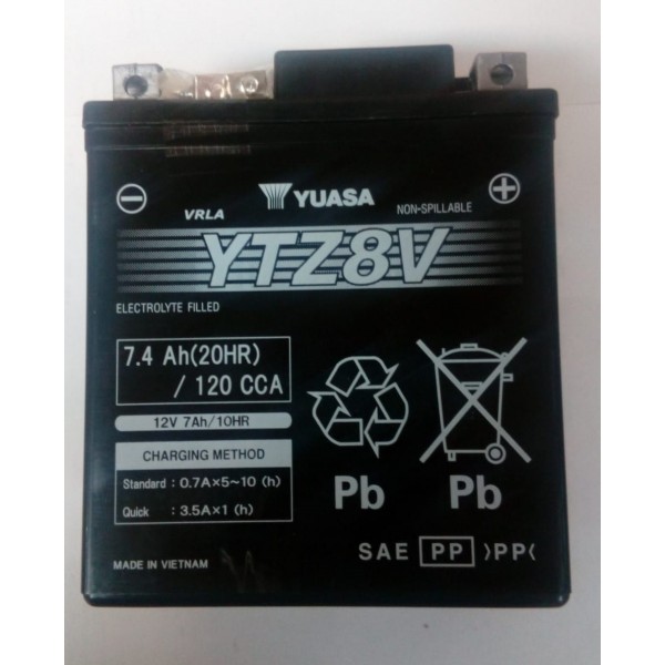 BATERIA YTZ8V (YUASA)